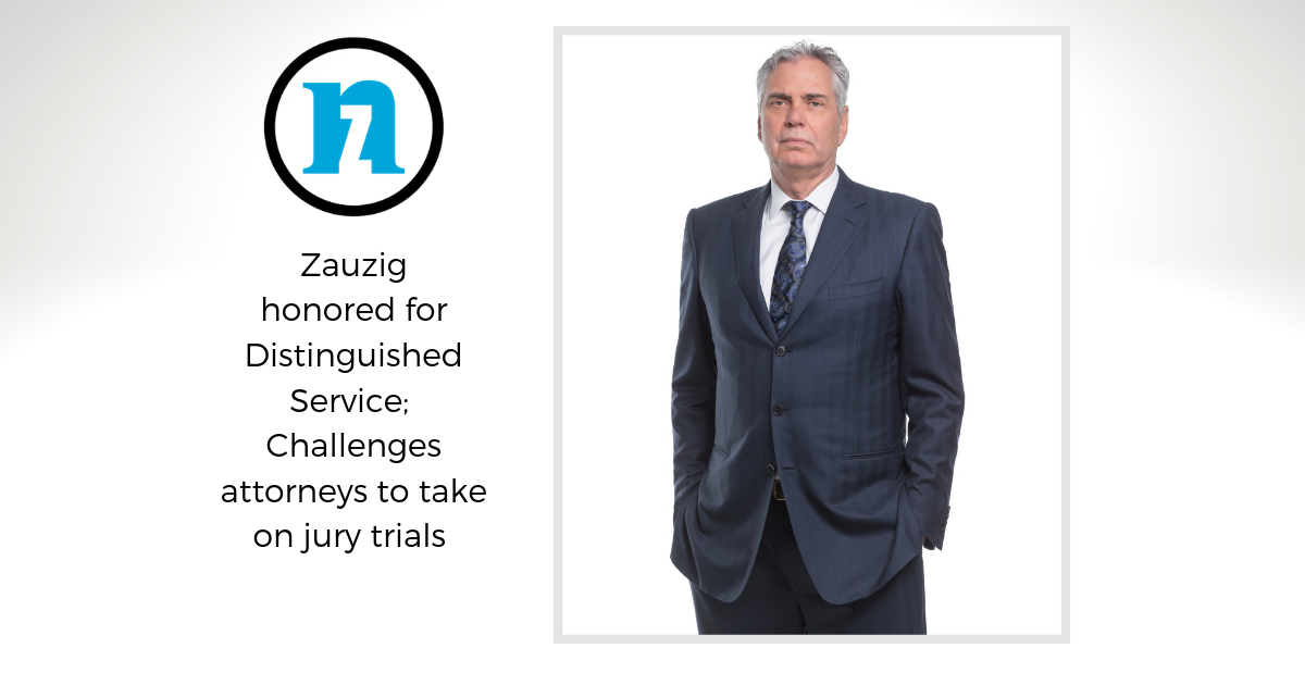 Zauzig honored for Distinguished Service by Prince William County Bar ...